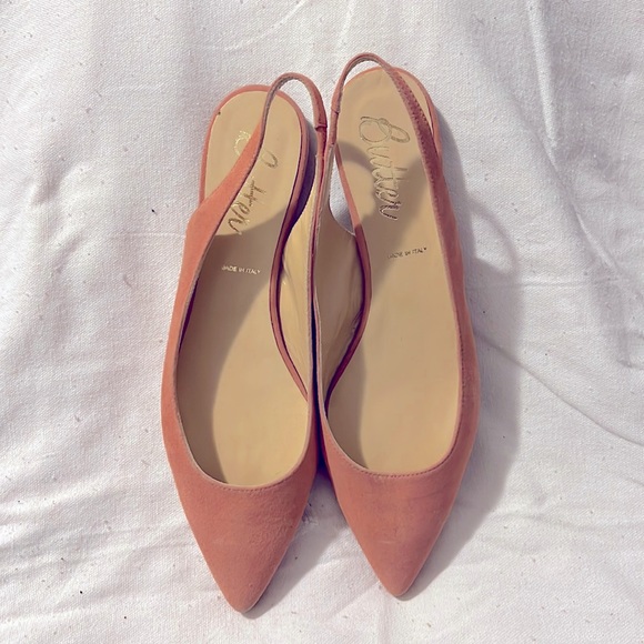 Butter | Shoes | Butter Italian Leather Ballerina Flats 95 | Poshmark